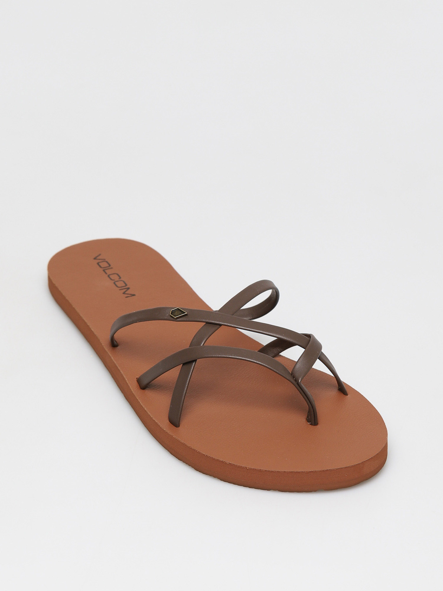 Volcom New School II Wmn Flip-flop papucsok - barna (brown)