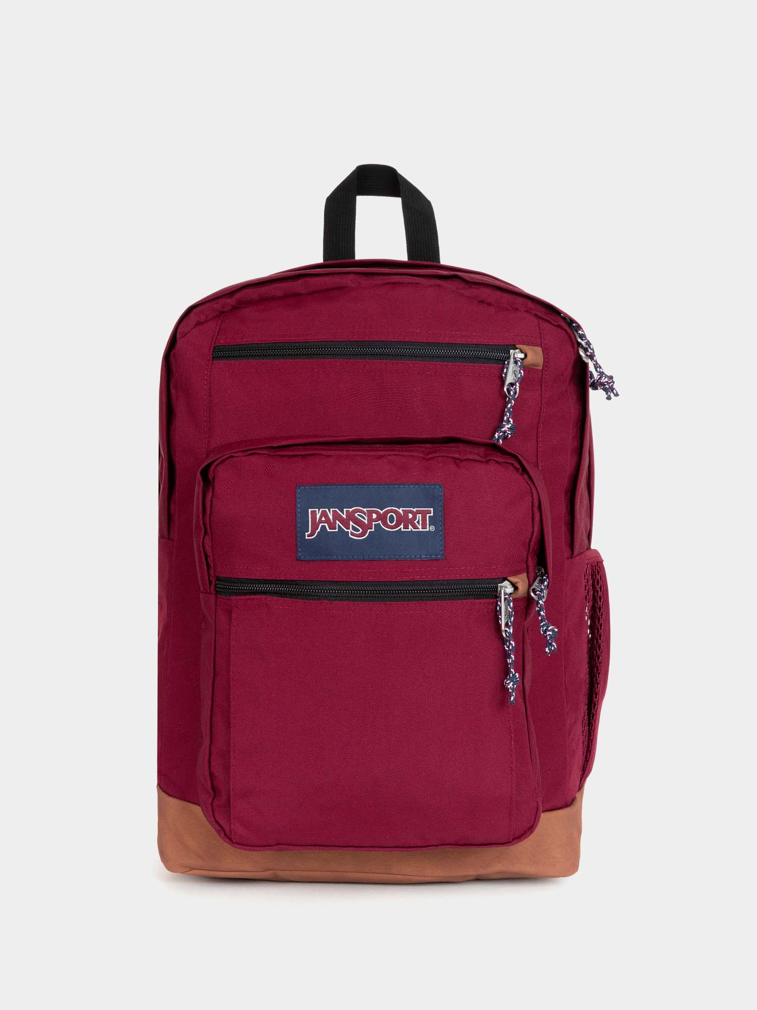JanSport Cool Student Hátizsák - burgundi vörös (russet red)