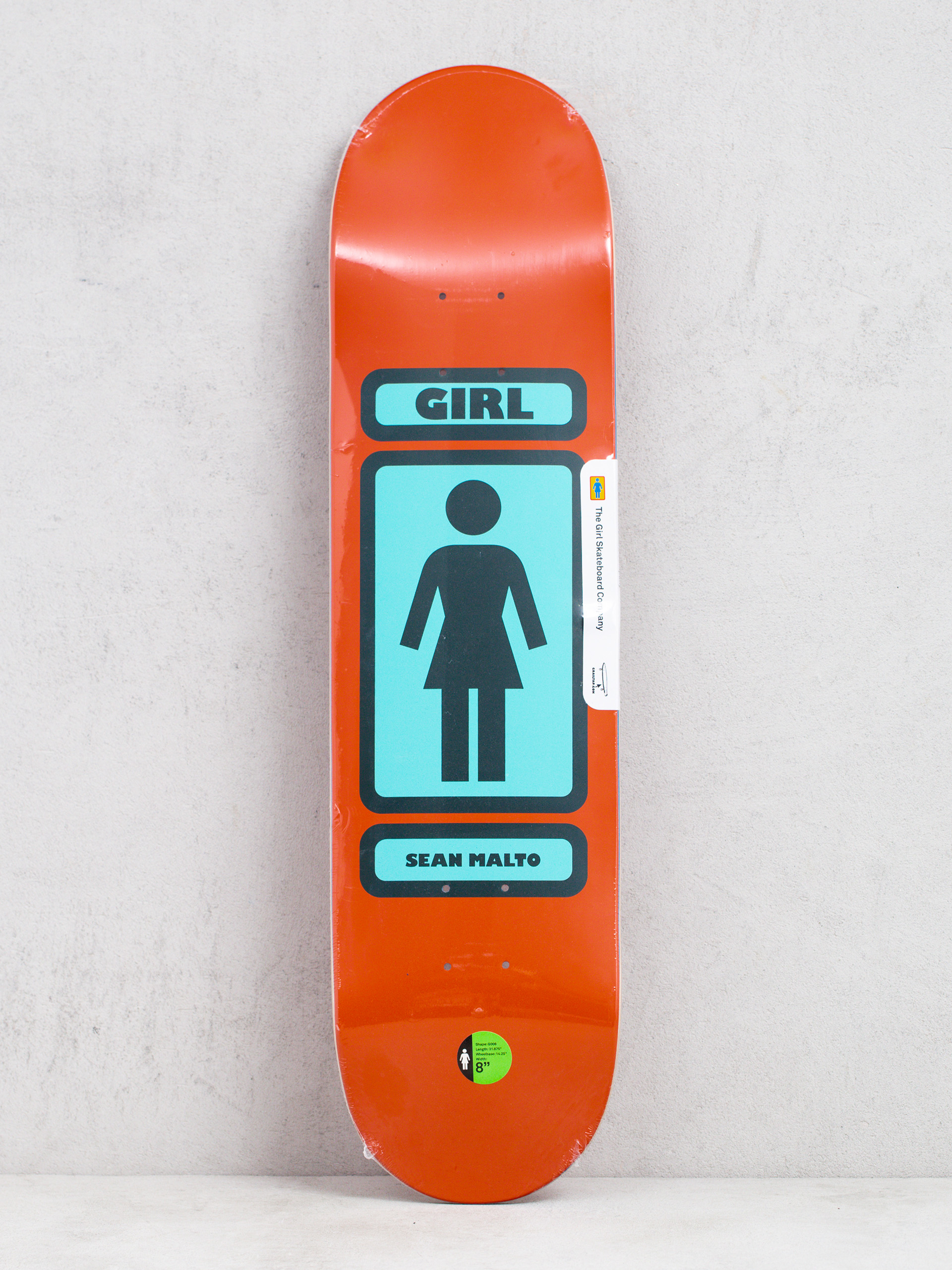 Girl Skateboard Malto 93 Til Gördeszka lap (brick red)