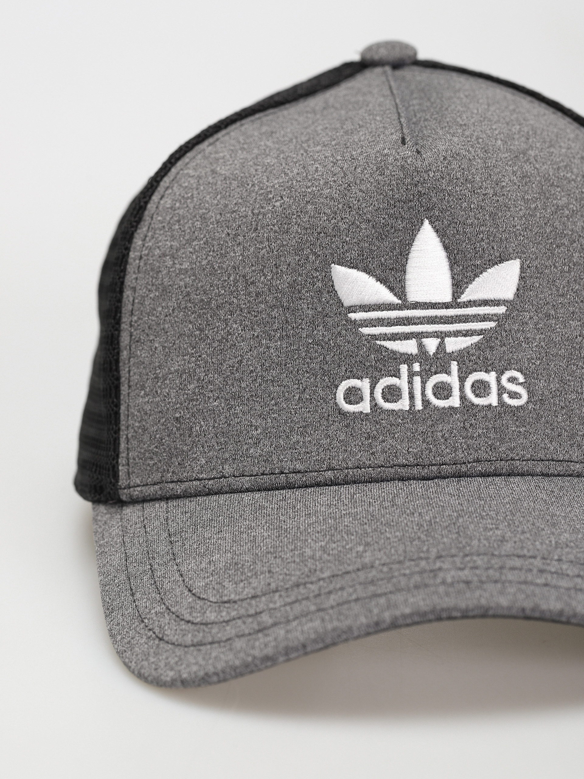 adidas Originals Curved Trucker Baseball sapka - szürke (black/black/black)