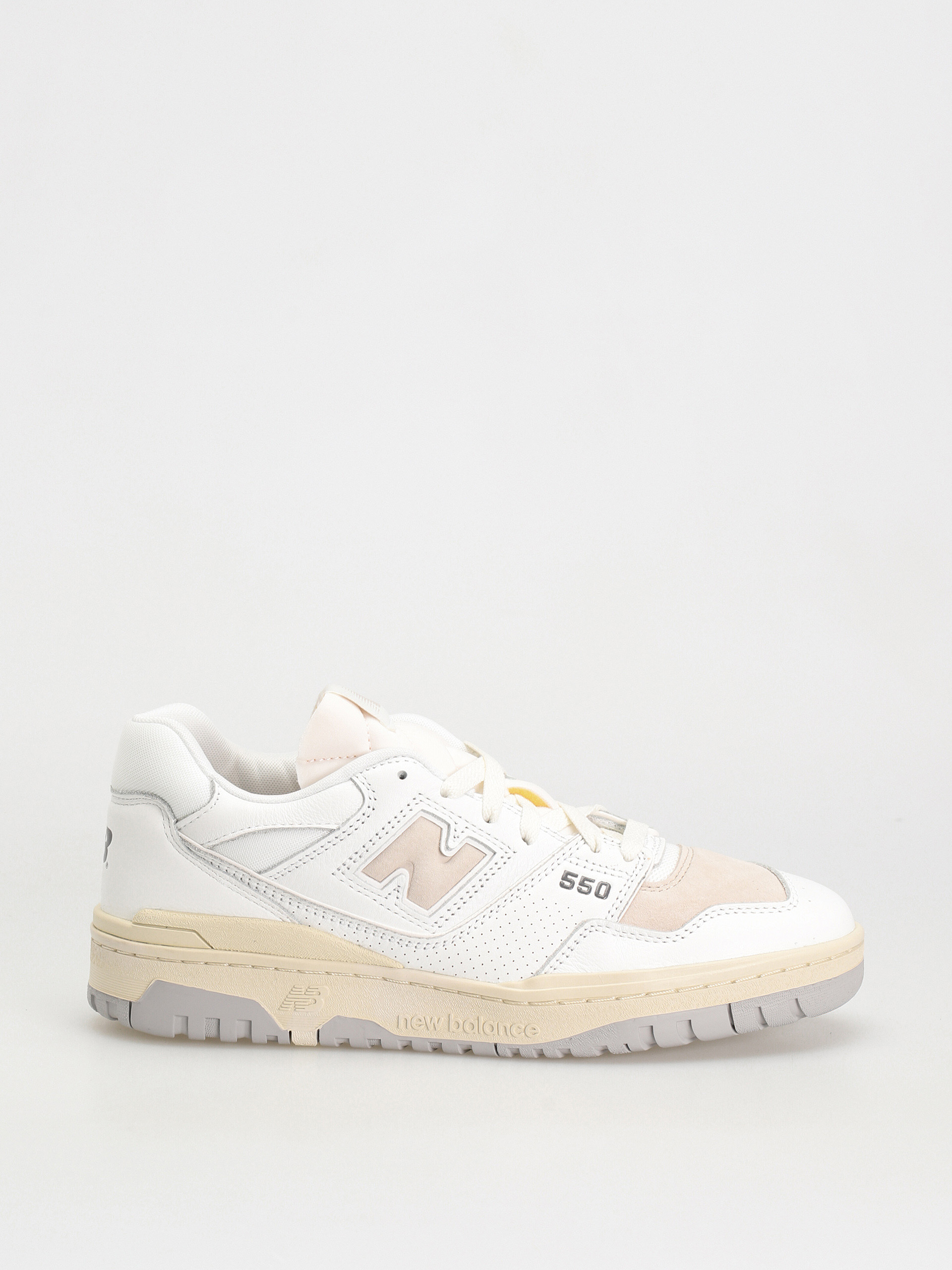 New Balance 550 Cipők - fehér (white/timberwolf/raincloud)