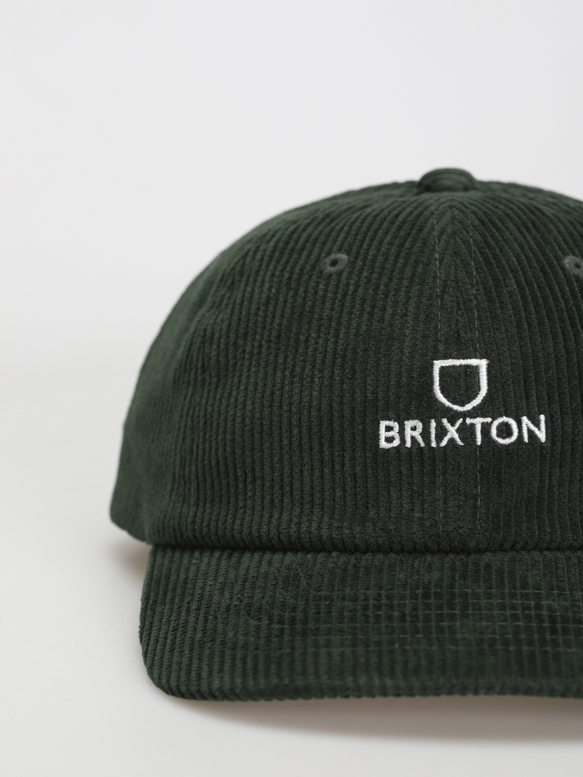 Brixton Alpha Lp Cap Baseball sapka - zöld (pine needle cord)