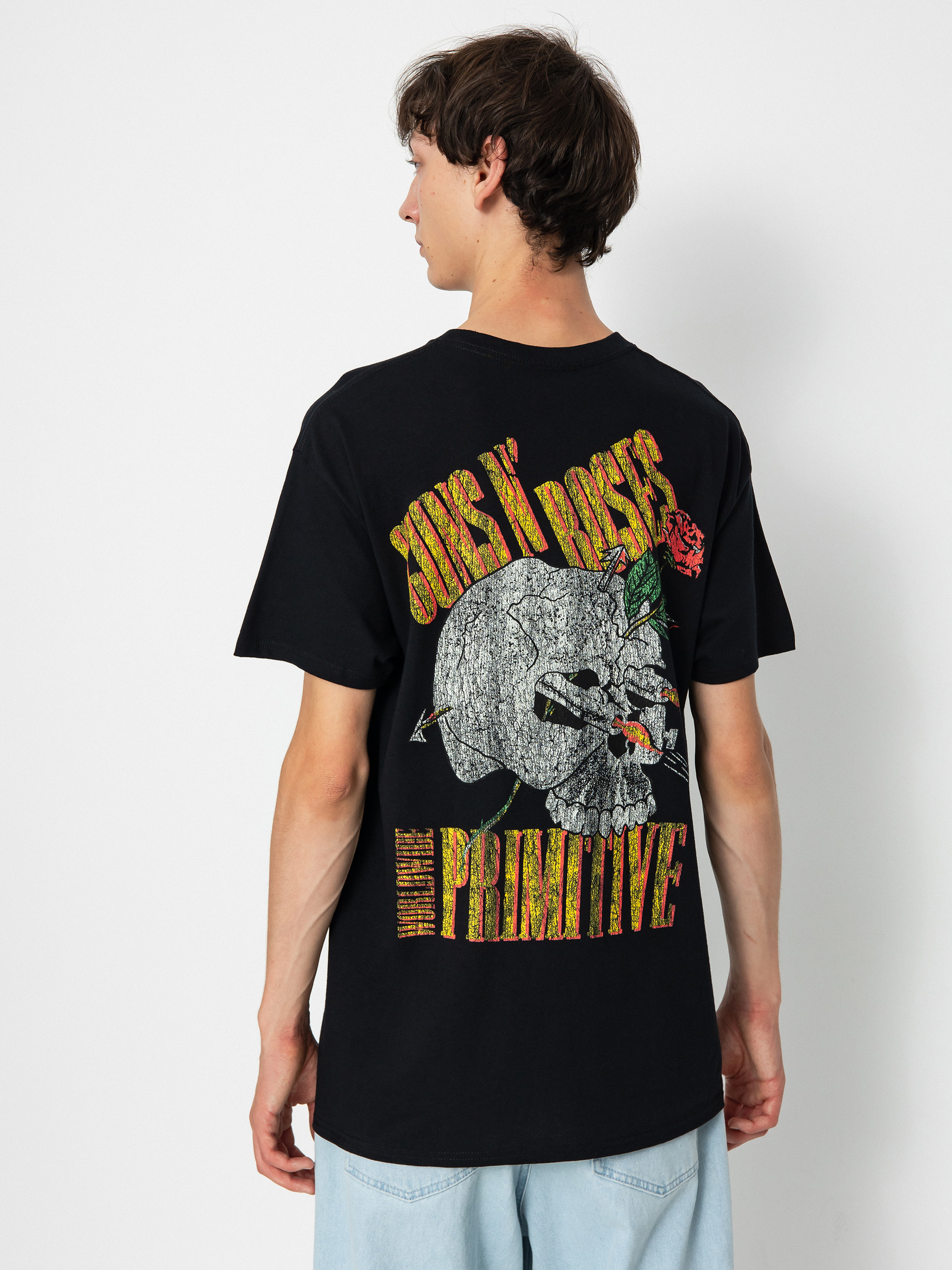 Primitive X Guns N' Roses Nightrain Póló - fekete (black)