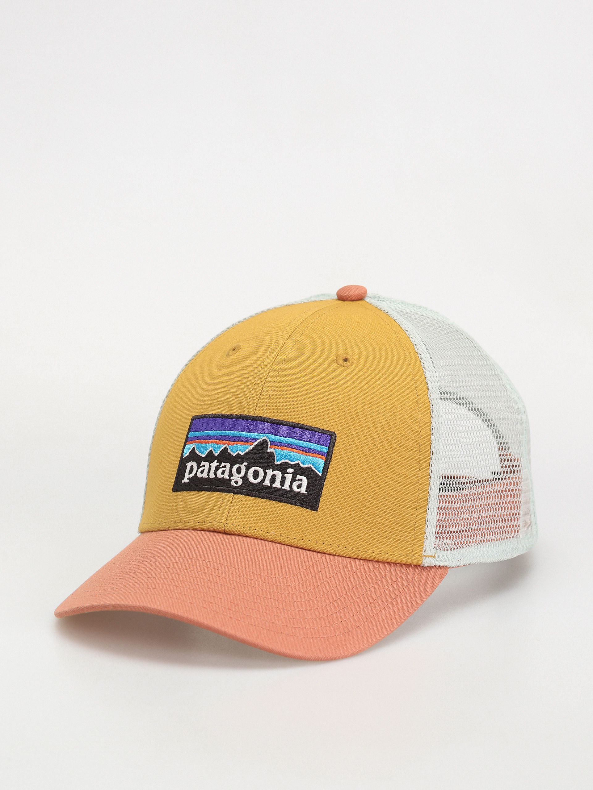 Baseball sapka Patagonia P-6 Logo LoPro Trucker - narancssárga ...