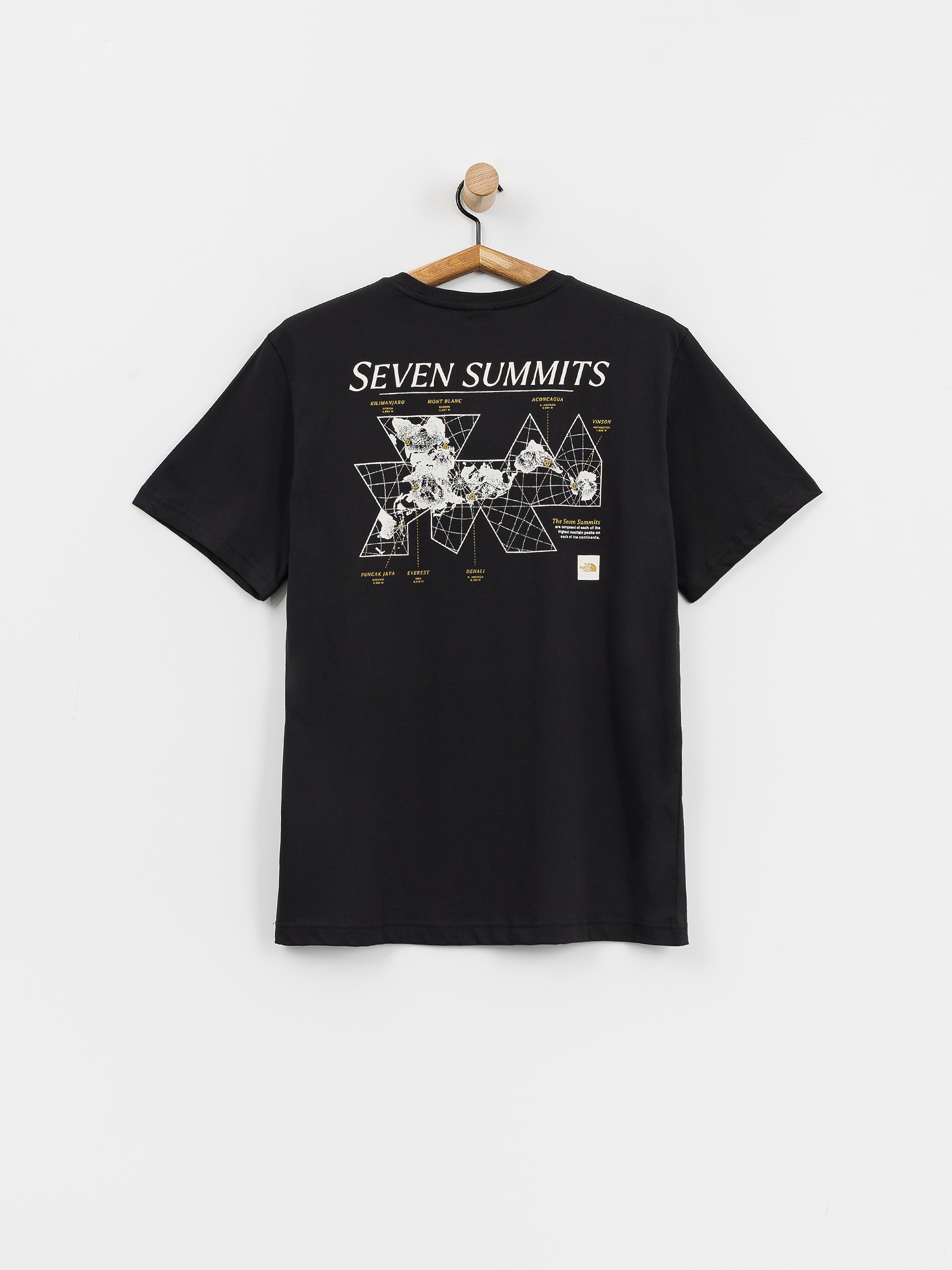 The North Face Topographic Póló - fekete (tnf black)