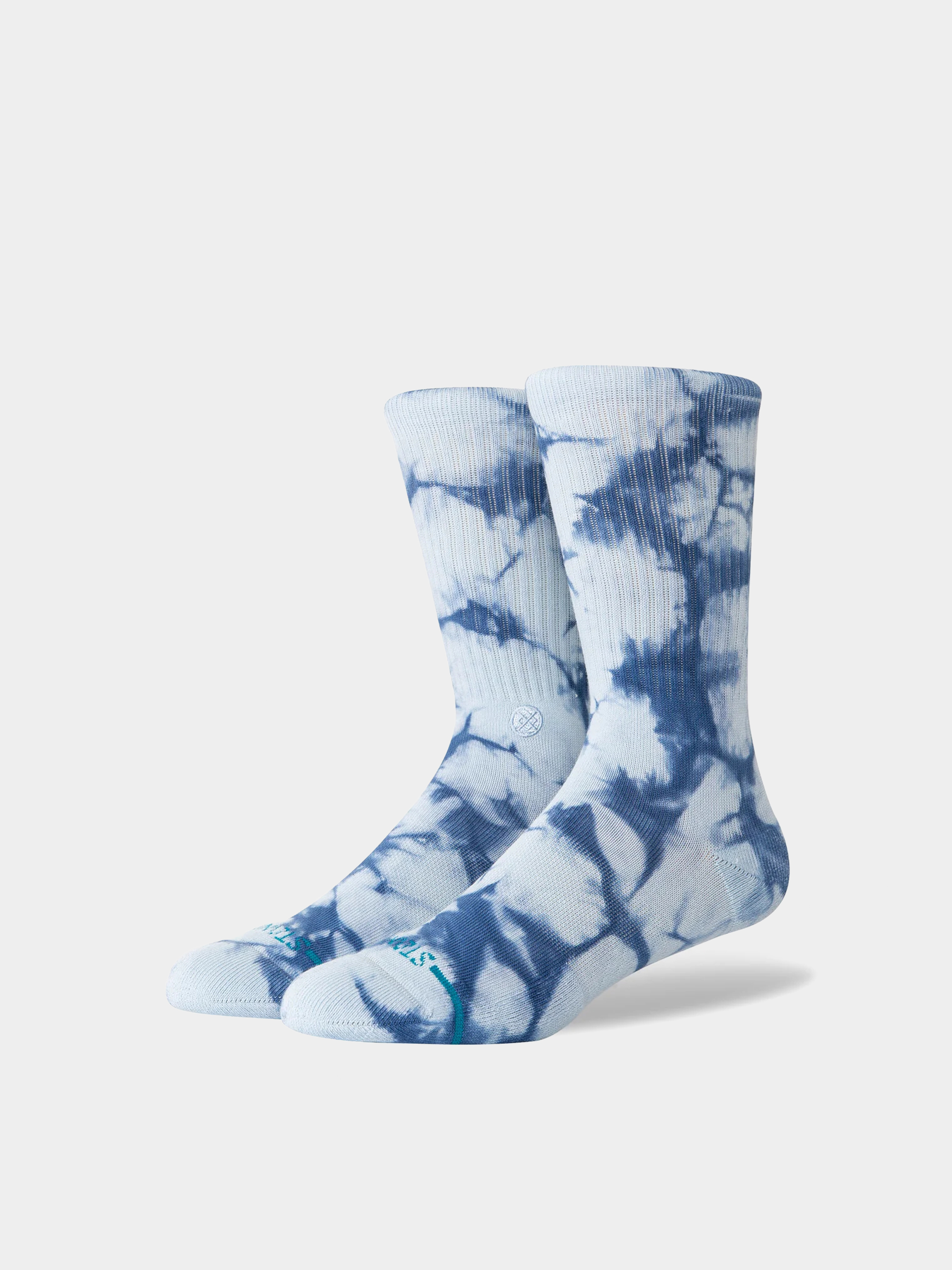 Zokni Stance Tied Up Crew - kék (ice blue)
