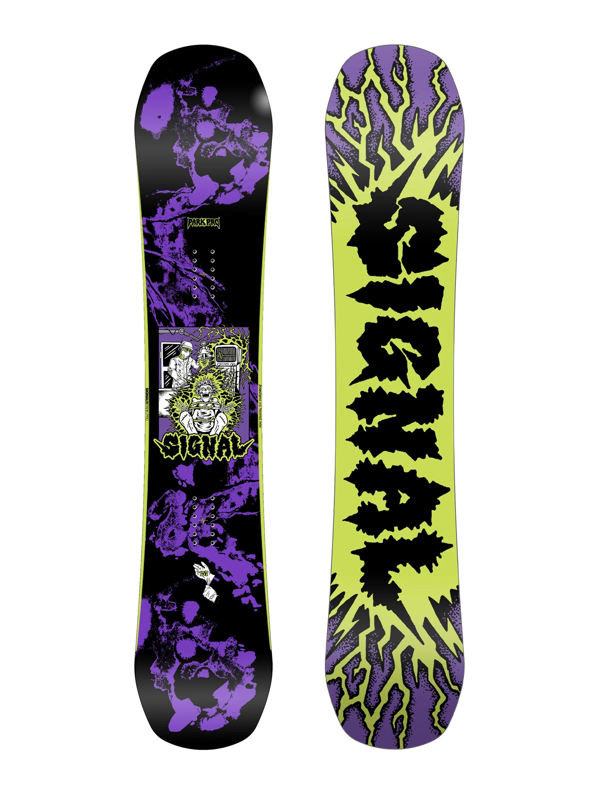Snowboard Signal Park Pro - lila, többszínű