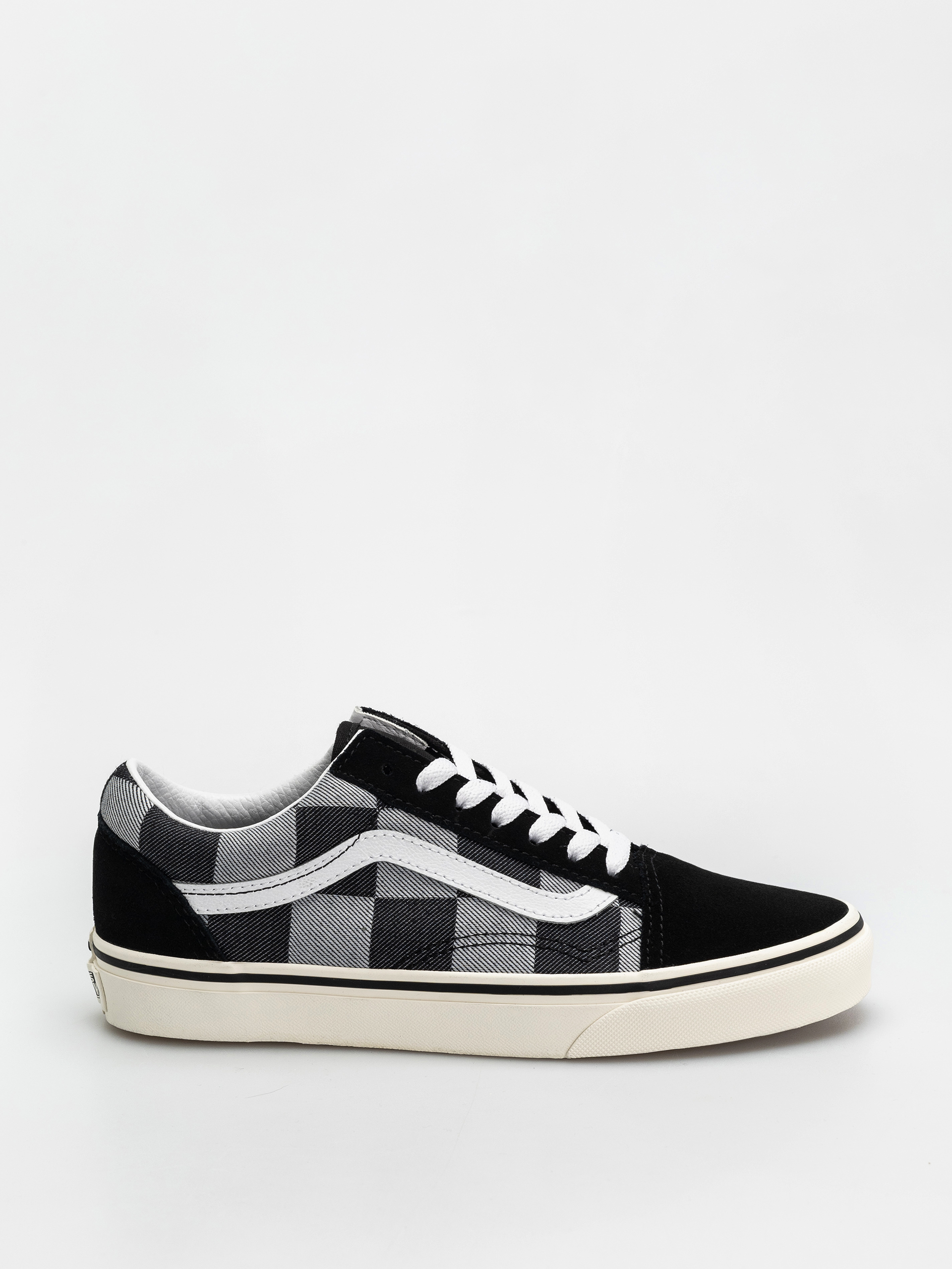Vans Old Skool Cipők - fekete (mono checkerboard black)